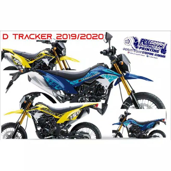 Sticker Striping DTracker D Tracker 2019/2020 Biru | Lazada Indonesia