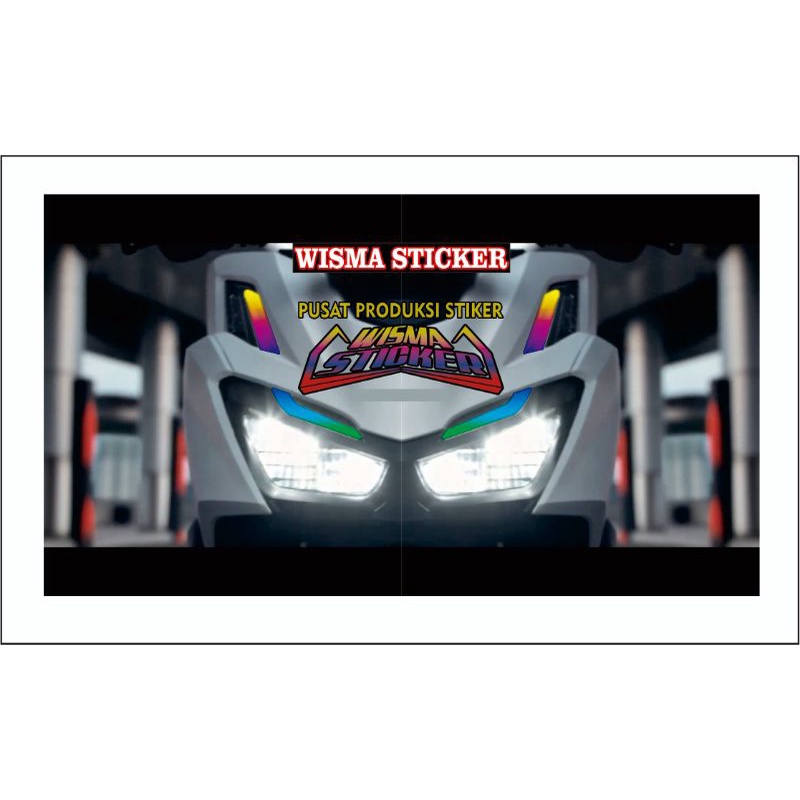 Sticker Alis RGB Vario New 160 / Sticker Alis+Lampu RGB Vario 160 ...