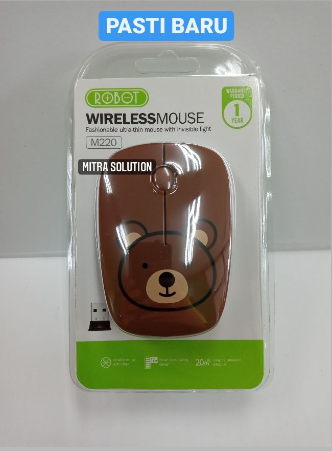MOUSE ROBOT M220 WIRELESS | Lazada Indonesia