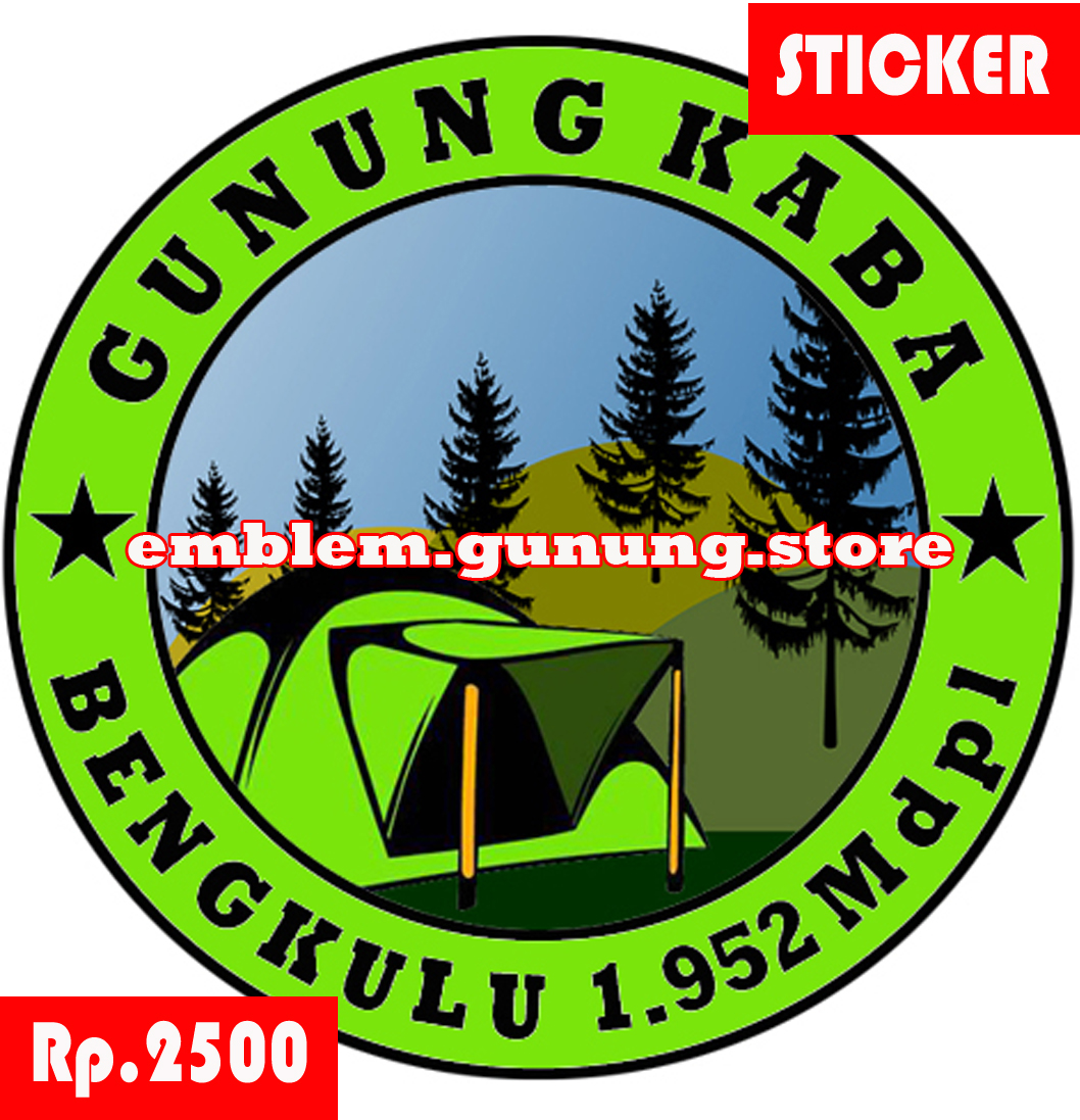 STICKER GUNUNG KABA | Lazada Indonesia