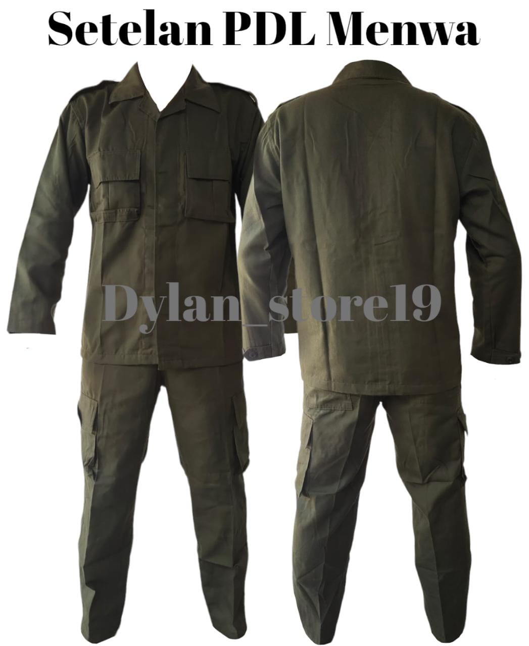 SERAGAM PDL MENWA RESIMEN MAHASISWA HIJAU DRILL LAPANGAN TACTICAL PDL MENWA / RESIMEN MAHASISWA ...