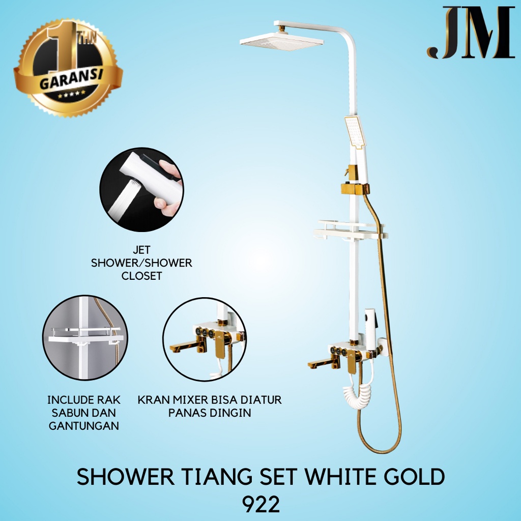 Flusso Shower tiang set/shower mandi plus kran panas dingin shower set ...