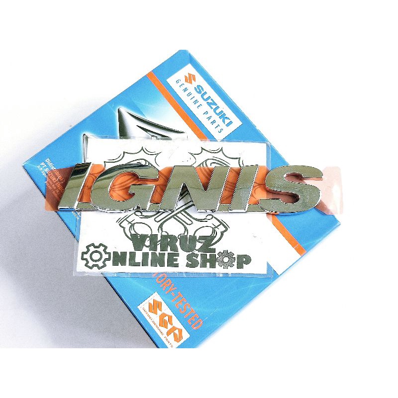 EMBLEM LOGO IGNIS SUZUKI IGNIS ORIGINAL | Lazada Indonesia