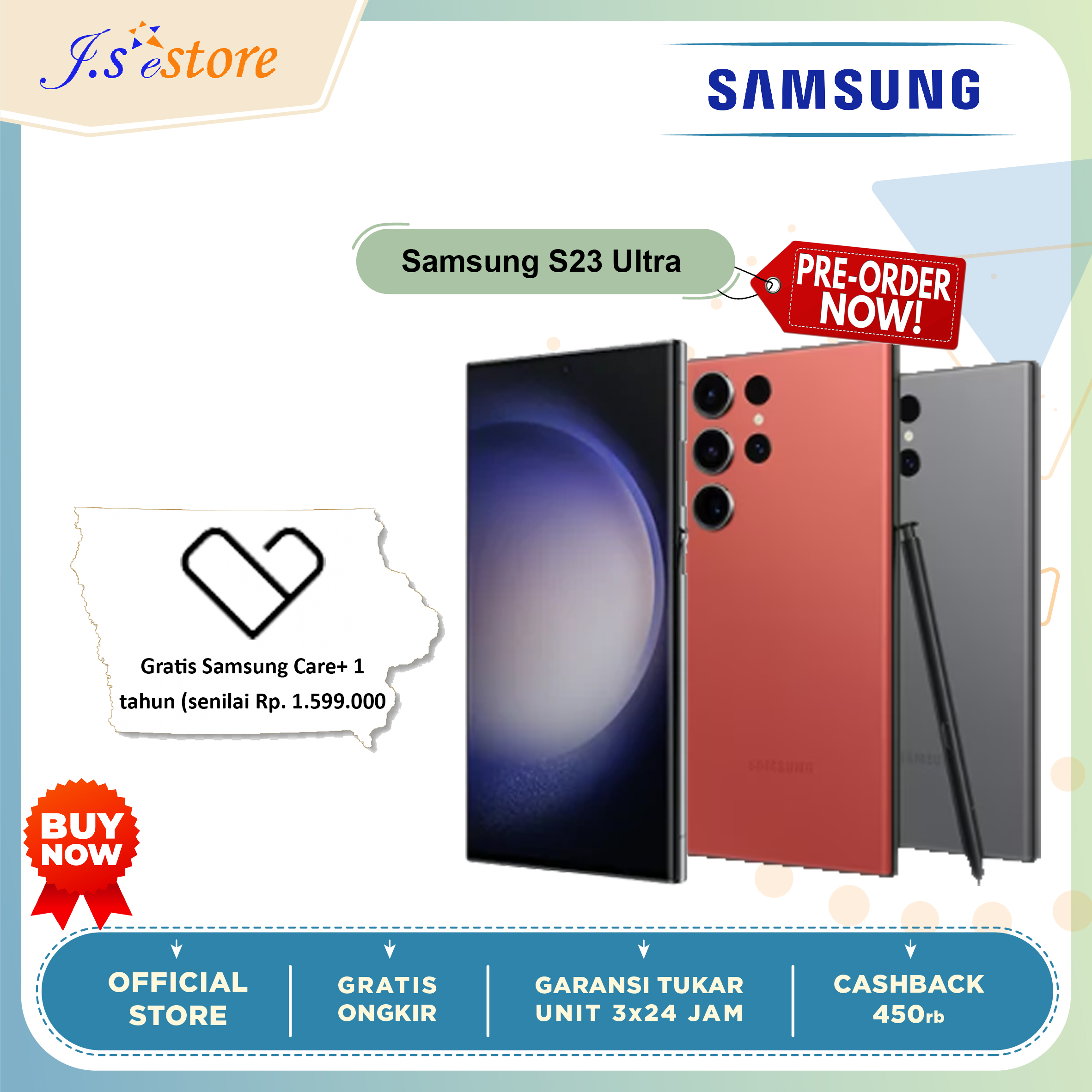 Samsung Galaxy S23 Ultra 5G Qualcomm SM8550-AC Snapdragon 8 Gen 2 | Lazada Indonesia