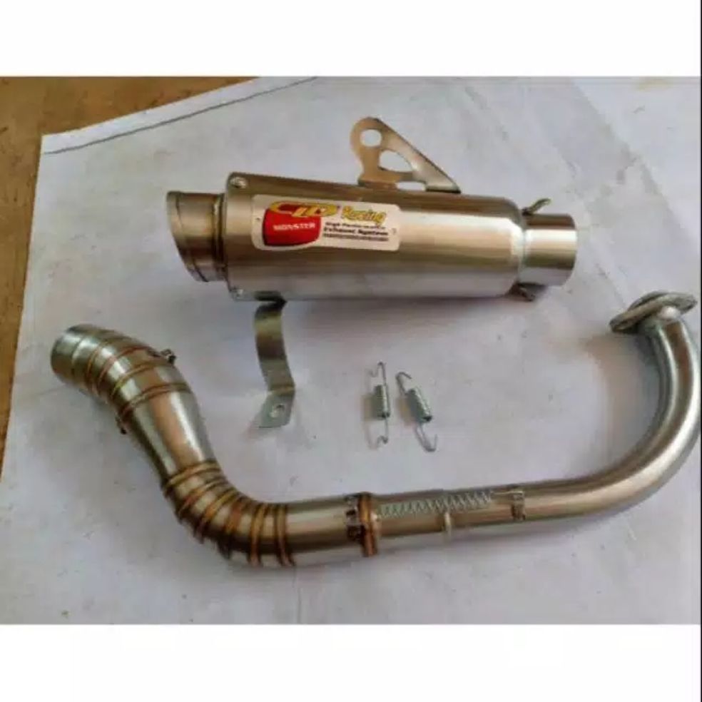 knalpot CLD monster all metic.beat .Mio .Vario .scopy .nmax .aerox.mio ...