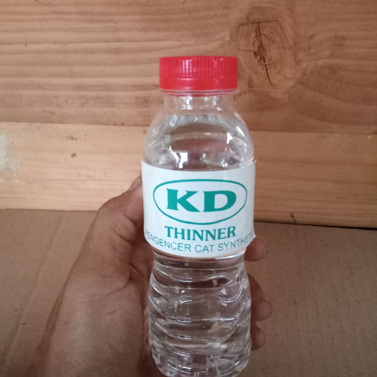 thinner/tiner cat /tener murah botol kd murah.campuran cat minyak/pengencer cat kayu/besi ukuran ...