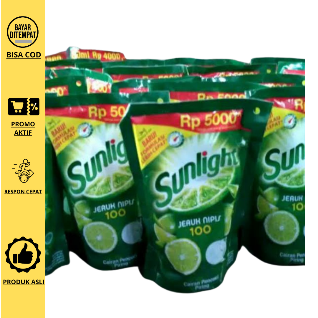 Sunlight Goceng 5000an Sabun Cuci Piring All Variant Murce - Sunlight ...