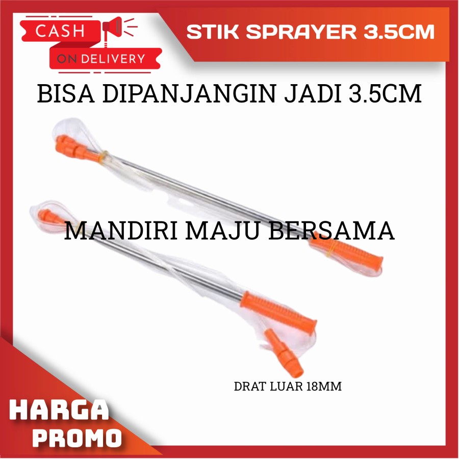 STIK SPRAYER ELEKTRIK PANJANG 3.5METER STIK PIPA ALAT SEMPROT SPRAYER ...