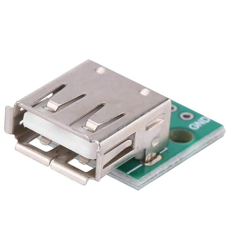 10 Pieces of USB Adapter Board, 2.54mm USB to DIP Adapter Board USB ...