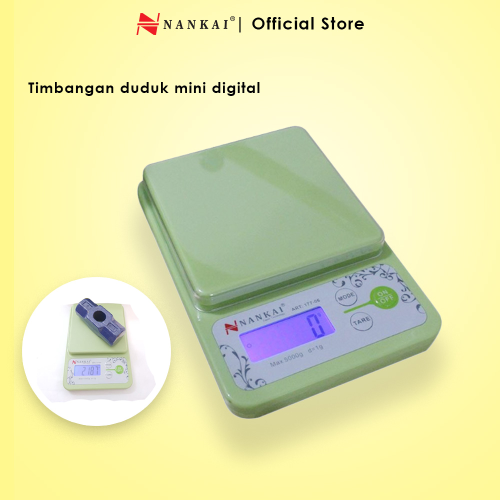 Timbangan Duduk Mini Digital 5 kg Nankai | Lazada Indonesia