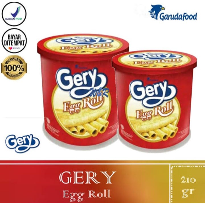 Gery Egg Roll | Edisi Idul Fitri | 1 @ 210 Gr | GarudaFoods | Lazada ...