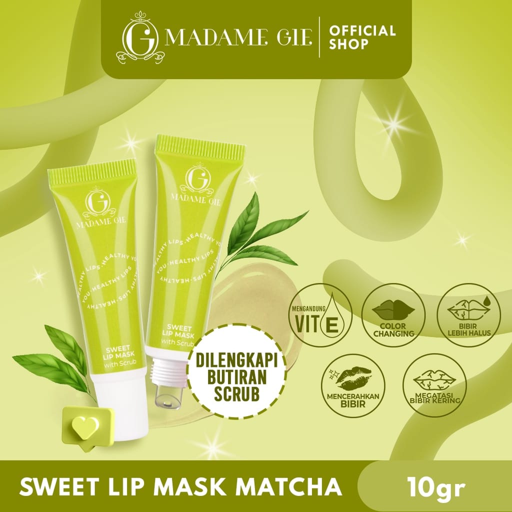 Madame Gie Sweet Lip Mask Masker Scrub bibir | Lazada Indonesia