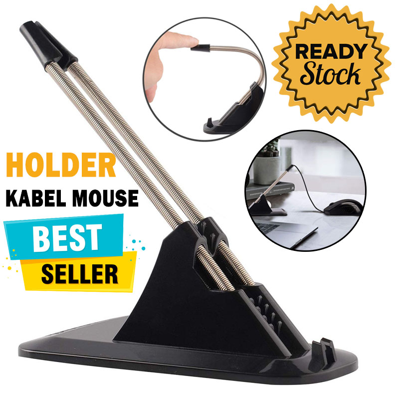 Mouse Bungee Cable Cord Wire Organizer Pegangan Kabel Mouse Penata ...
