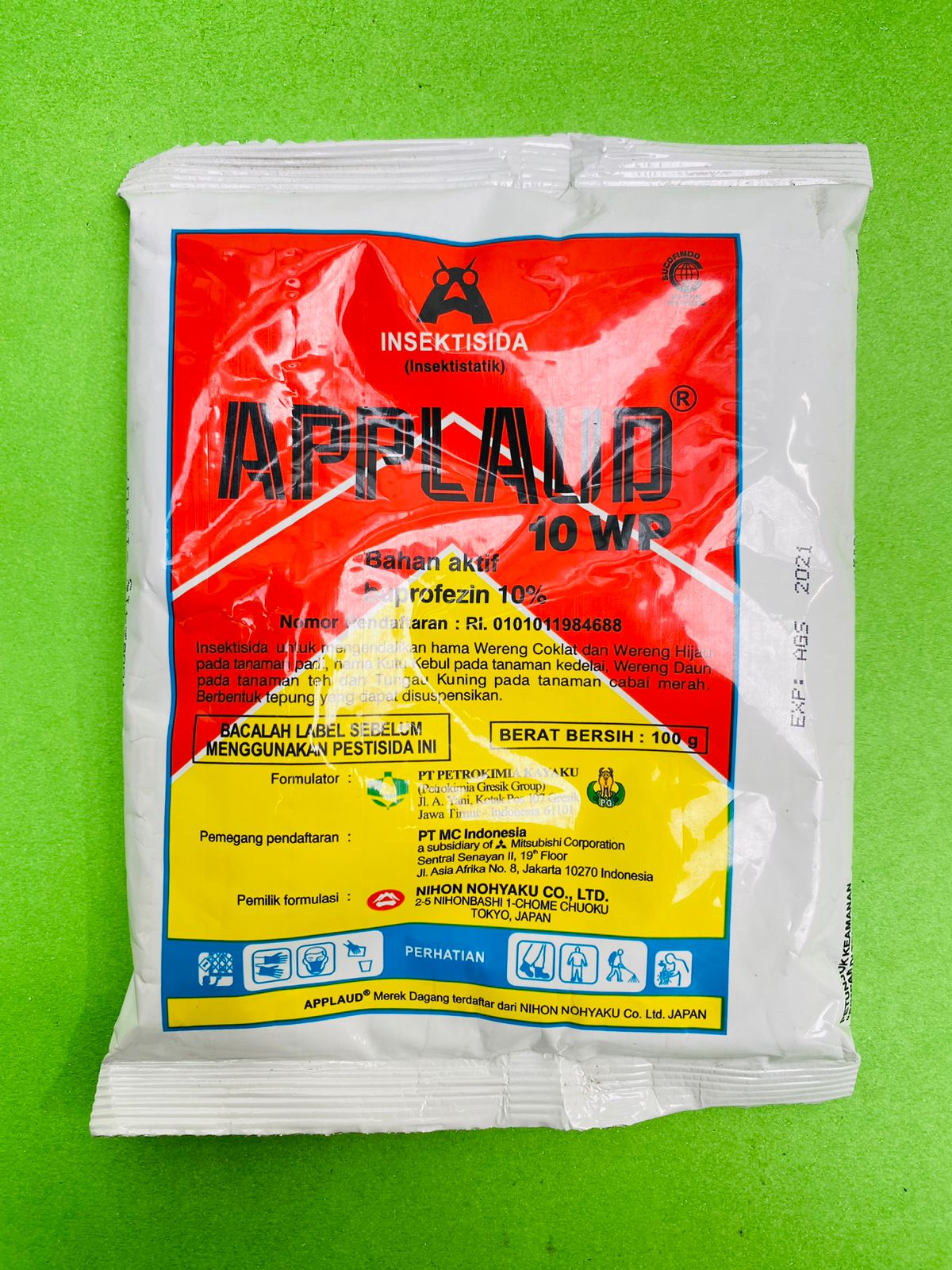 Insektisida APPLAUD 10 WP dari Petrokimia Kayaku | Lazada Indonesia