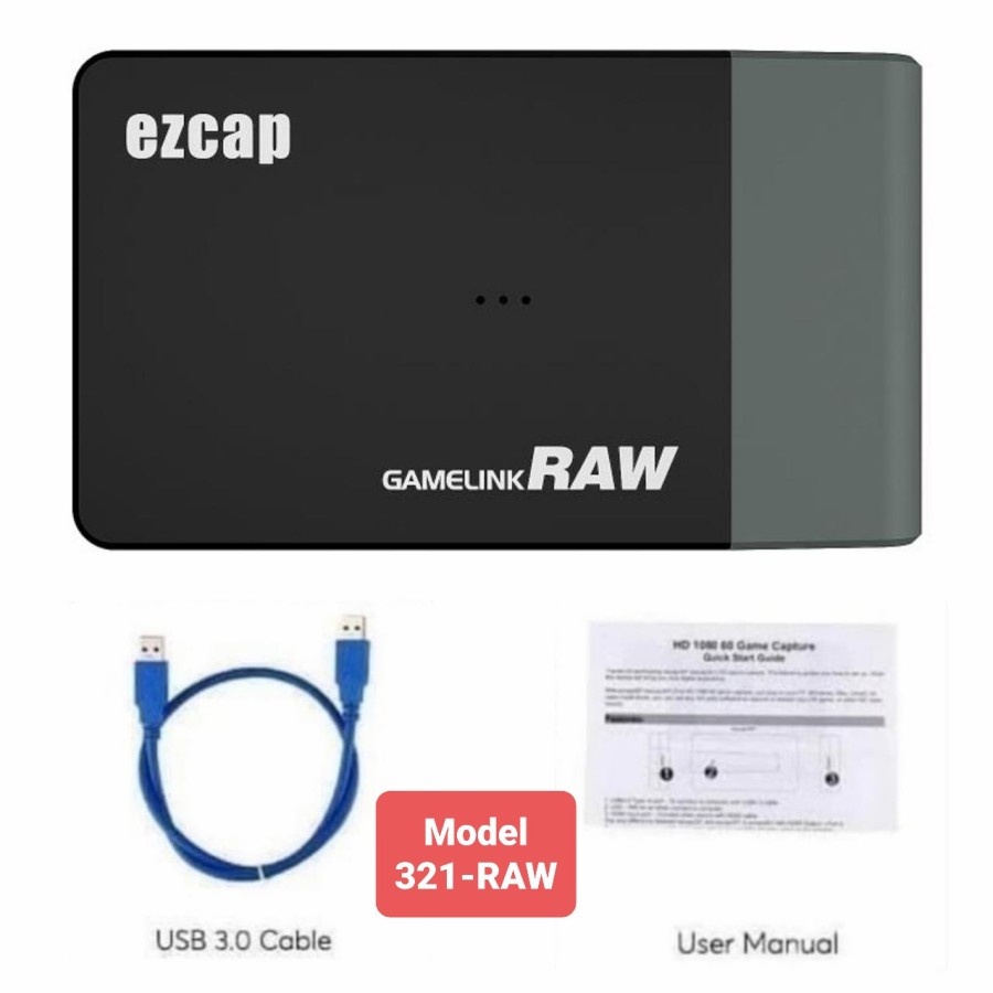 Ezcap 321 Game Link RAW 4K capture Live Streaming Game capture | Lazada ...