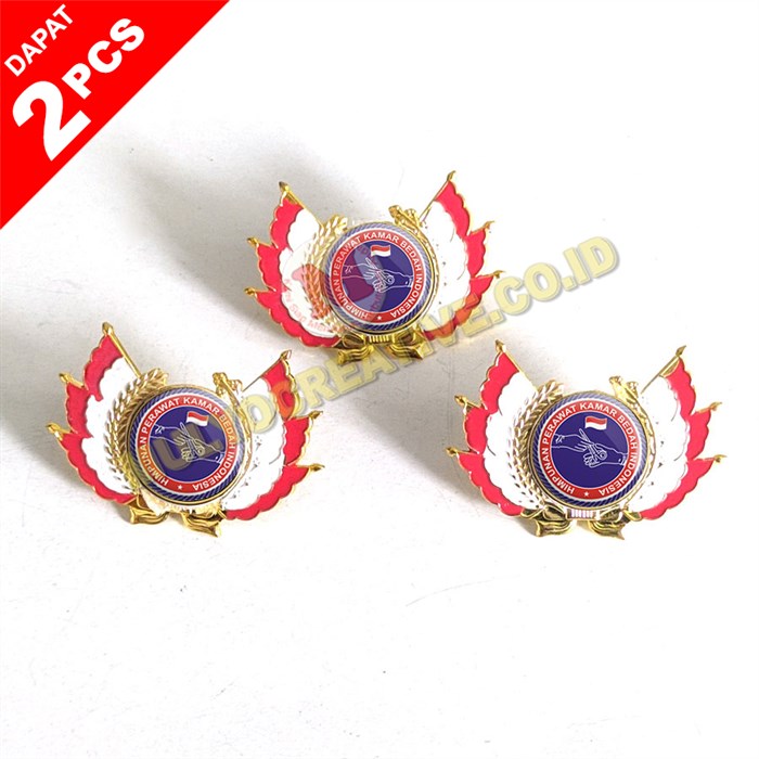 Pin HIPKABI Pin Bros Wing Logo Himpunan Perawat Kamar Bedah Indonesia ...