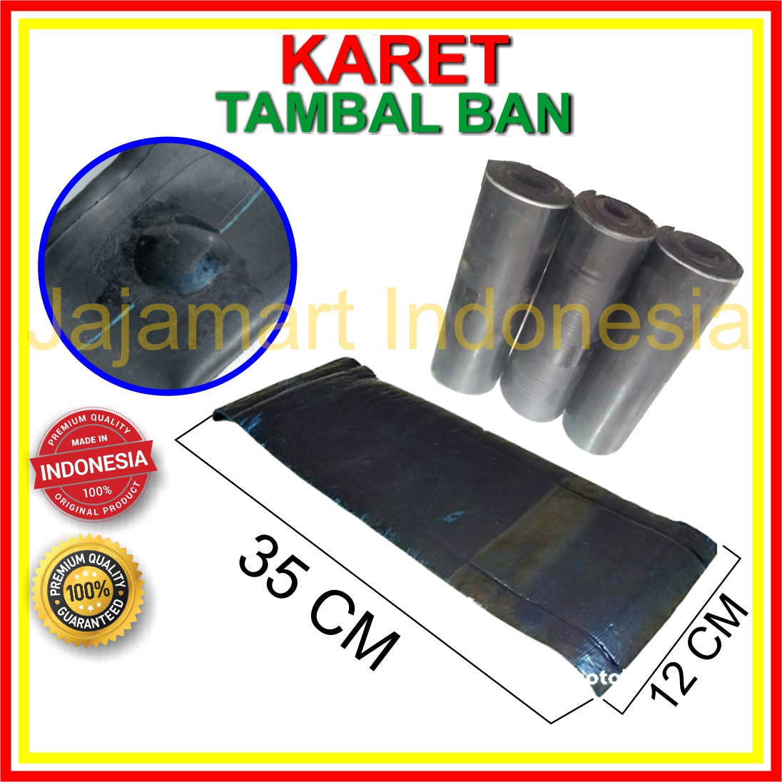 Karet Tambal Ban / Karet Tembel Ban / Karet Tambal Ban Dalam / Karet ...