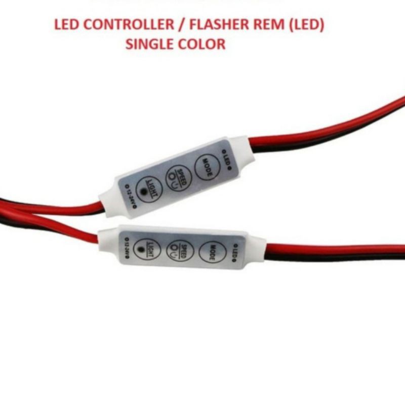 Controller LED strip modul single color 12V/ Flasher Rem mobil motor ...