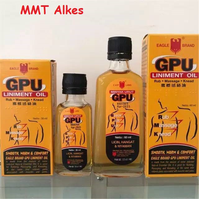 Minyak Urut GPU 30ml, 60ml Original | Lazada Indonesia