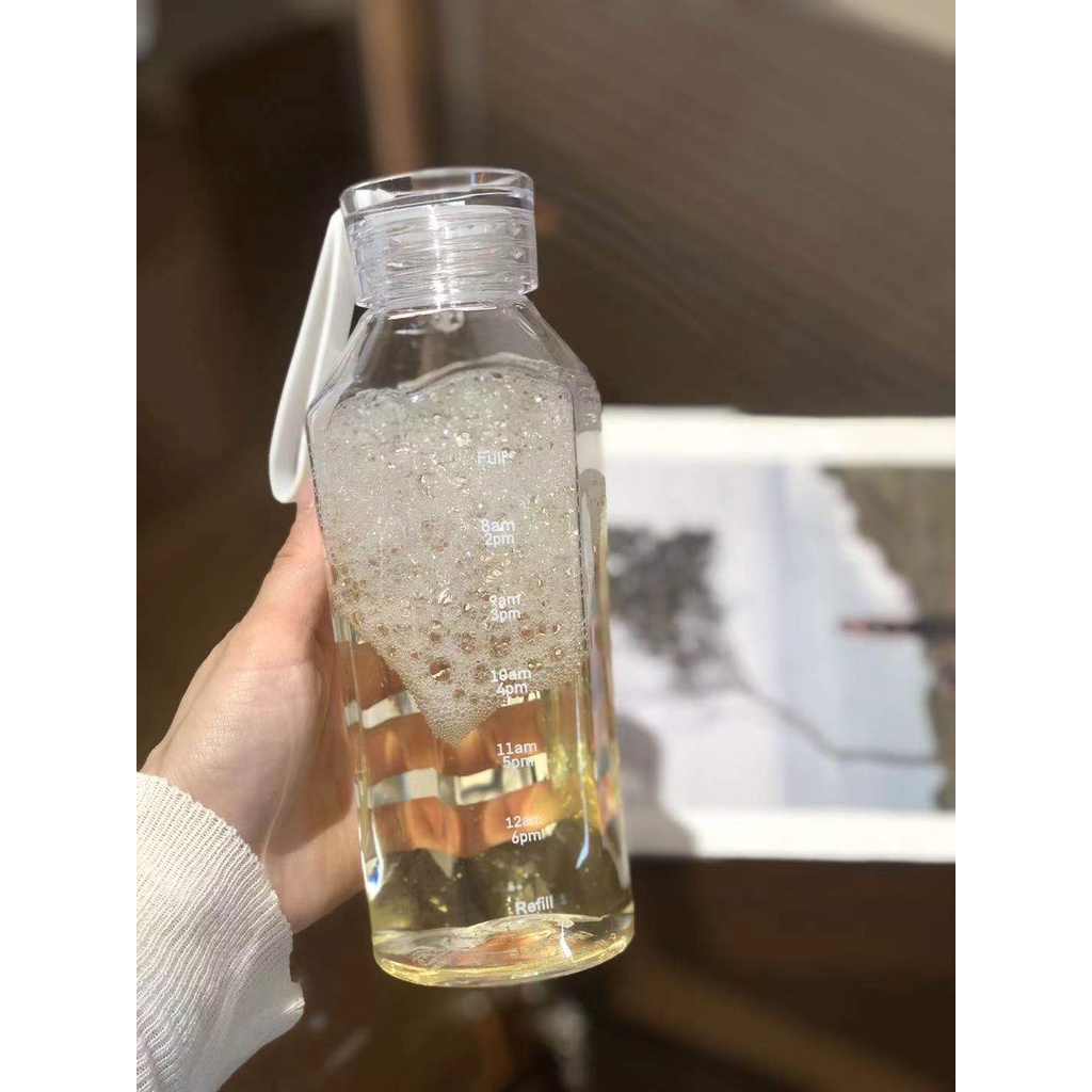 Botol Minum Aesthetic Water Bottle Termos Botol Bening Estetik Botol ...