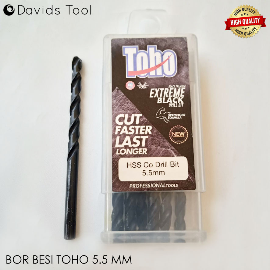 Mata Bor Besi Baja Ringan Toho Extreme Black | Lazada Indonesia