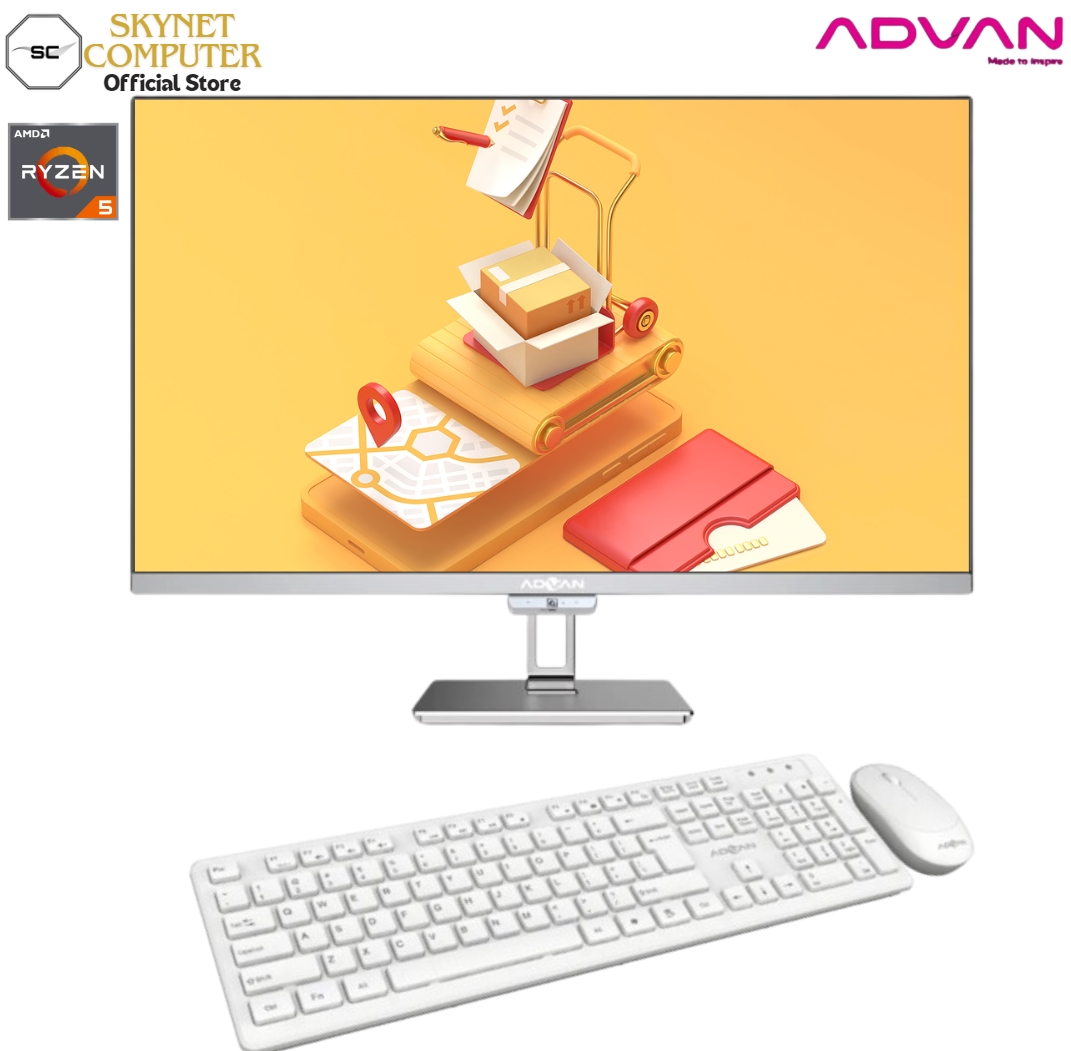 ADVAN All In One PC AIO OnePC Amd Ryzen 5 5500U RAM24GB SSD1TB + HDD1TB ...