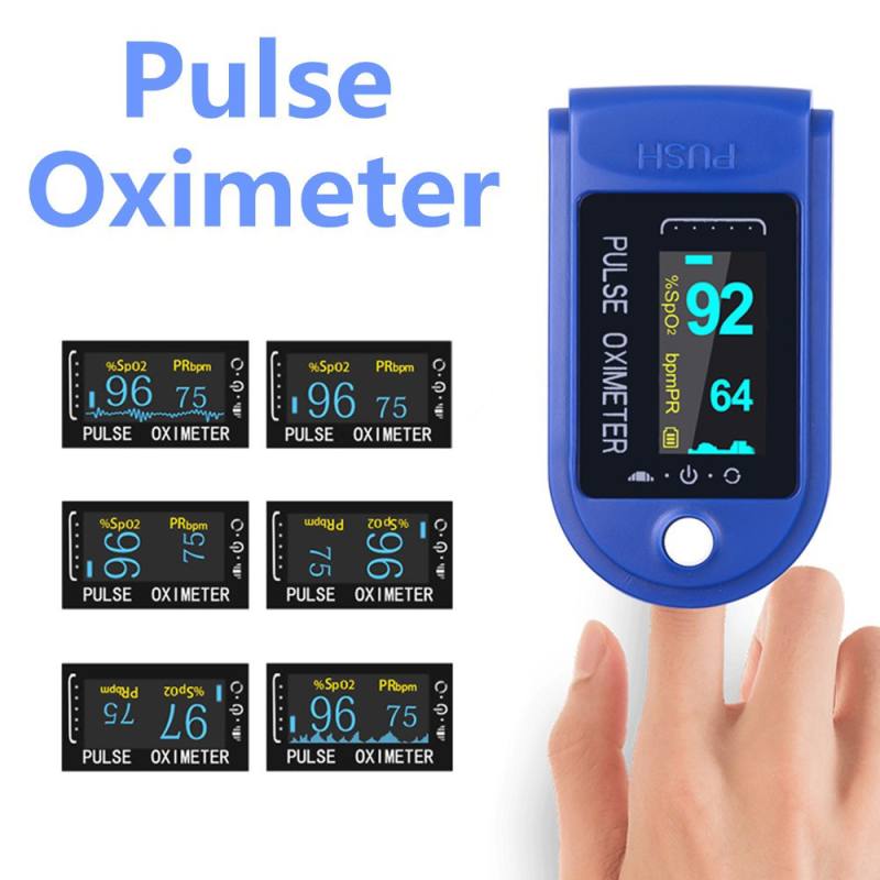 เครื่องวัดออกซิเจนในเลือดวัดออกซิเจนปลายนิ้ว Pulse เป็น Oxime เกรด-Ter ...