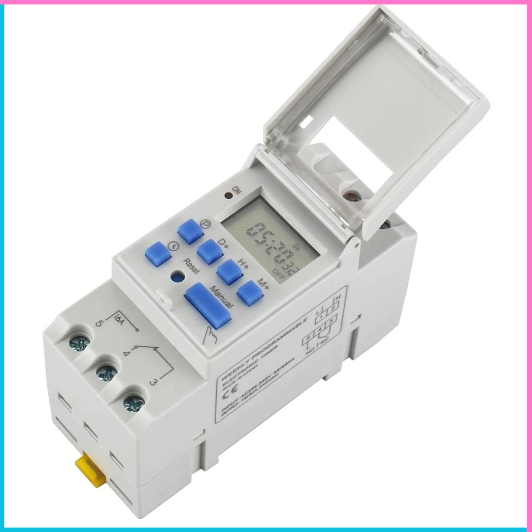 COD Cepat MCB Timer Programmable Switch Relay Otomatis Digital Lampu ...