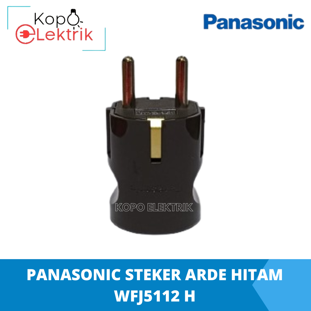 Panasonic Steker Arde Hitam WFJ5112H | Lazada Indonesia