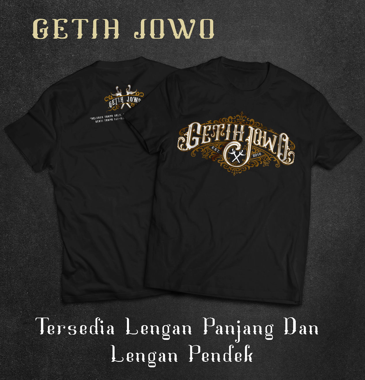 Paramesti Kaos Jawa Getih Jawa | Lazada Indonesia