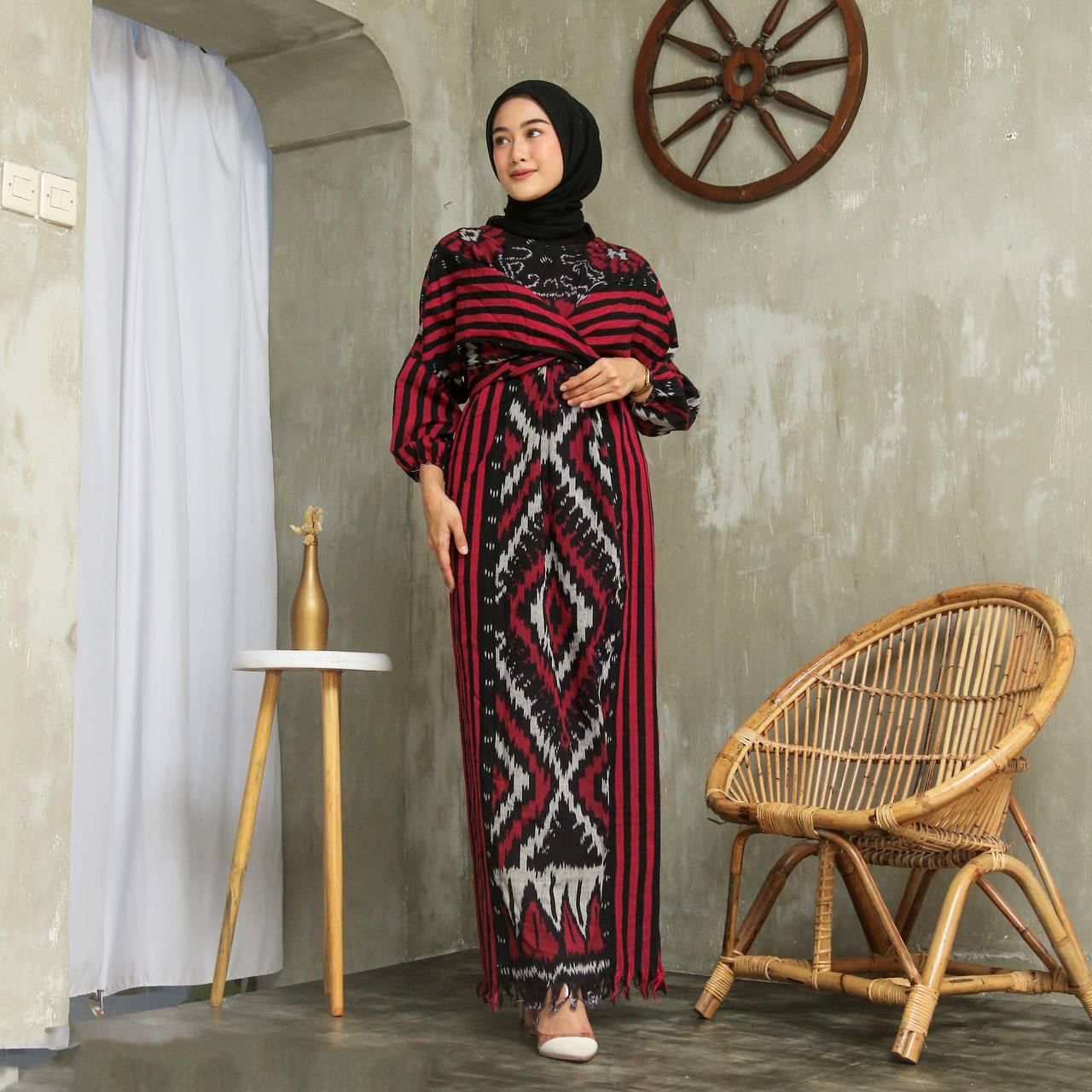 GAMIS TENUN RANIA GRANITO ID DRESS KONDANGAN | Lazada Indonesia