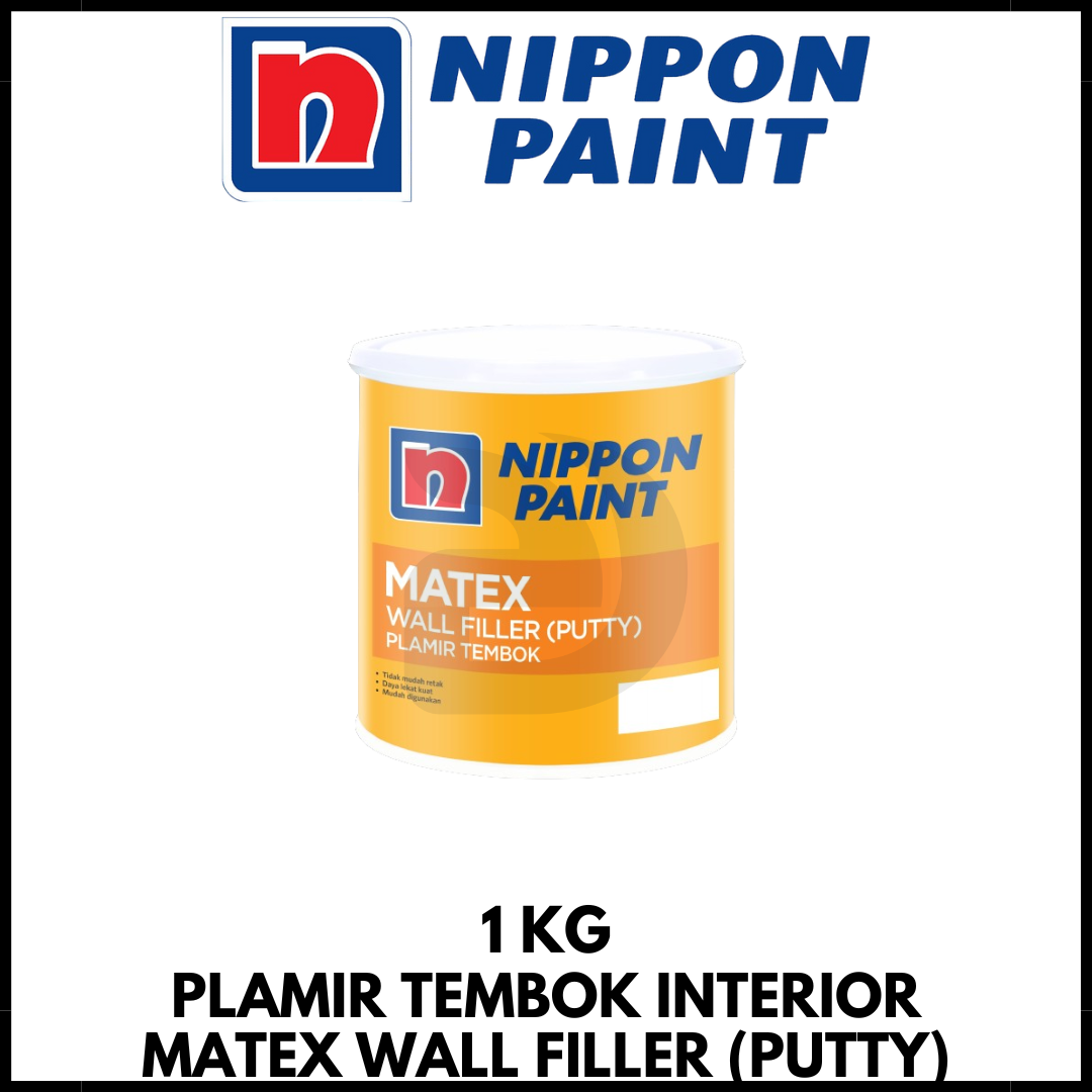 Plamir Tembok Matex Putty 1Kg Wall Filler (Putty) / NIPPON PAINT ...