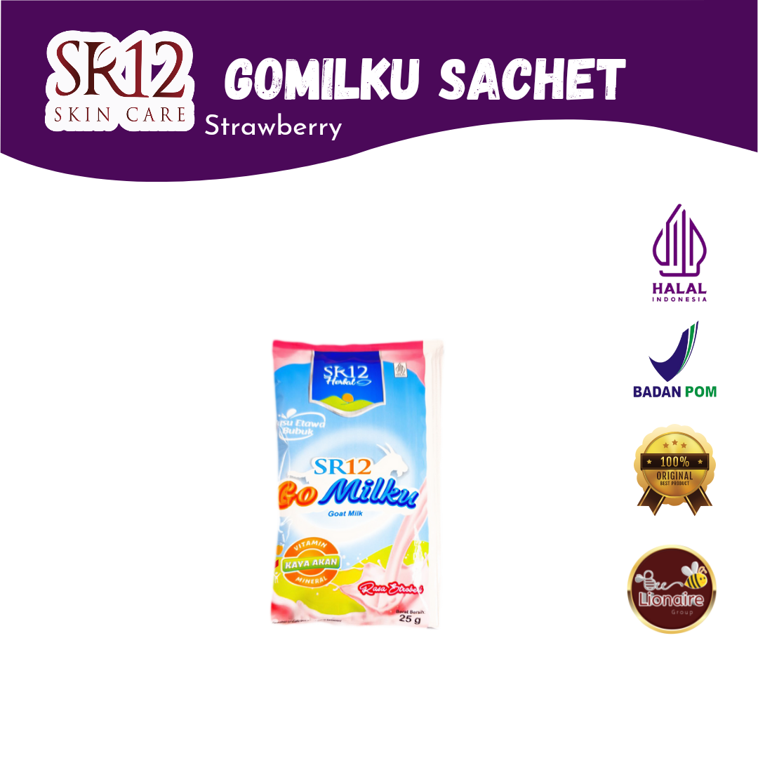 GOMILKU SR12 KEMASAN SACHET POUCH SUSU KAMBING ETAWA DAUN KELOR IKAN GABUS ORIGINAL BPOM ...