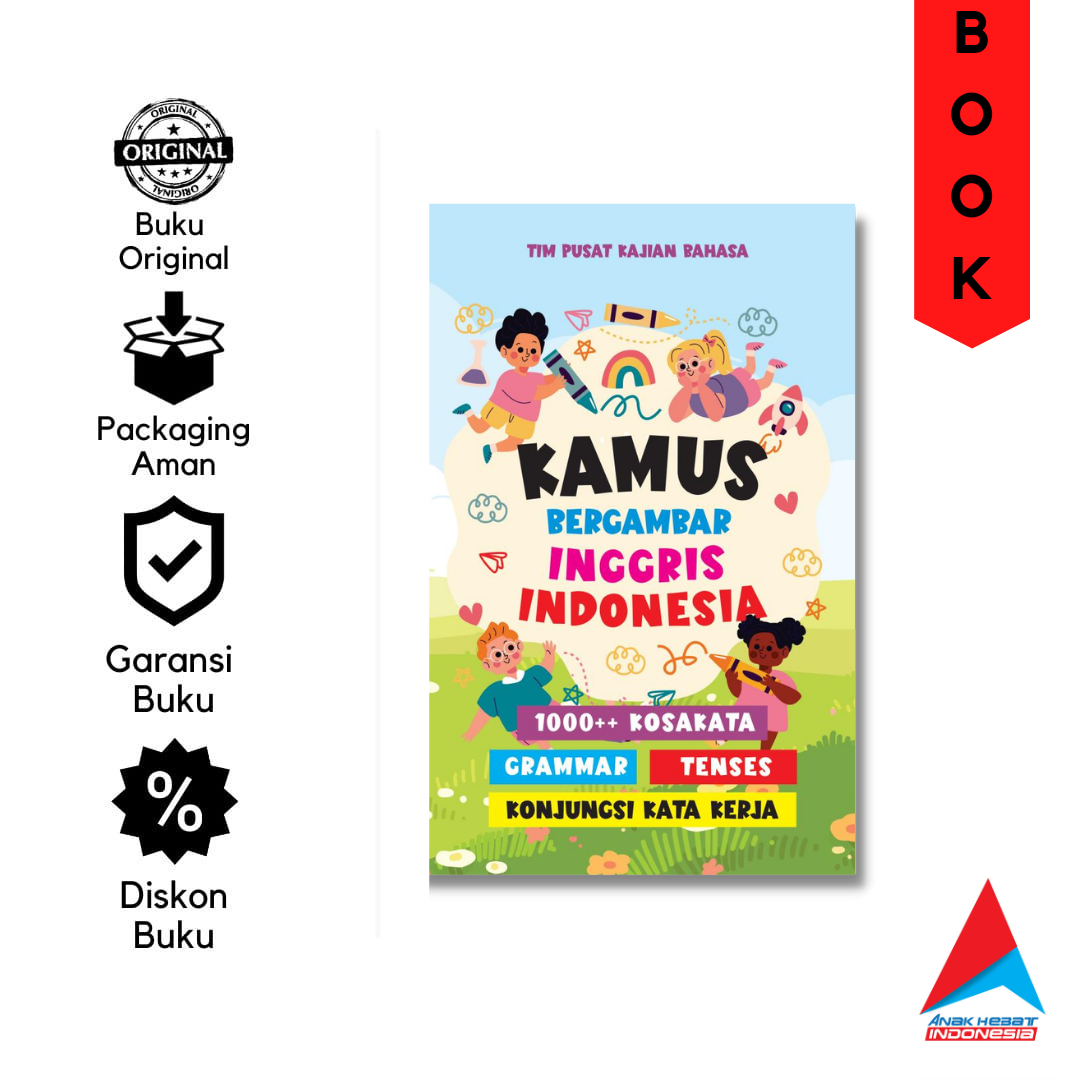 Kamus bergambar Inggris Indonesia : 1000++ kosa kata grammar tenses ...