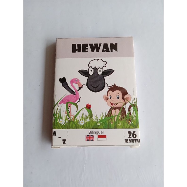 flash card hewan animal | Lazada Indonesia