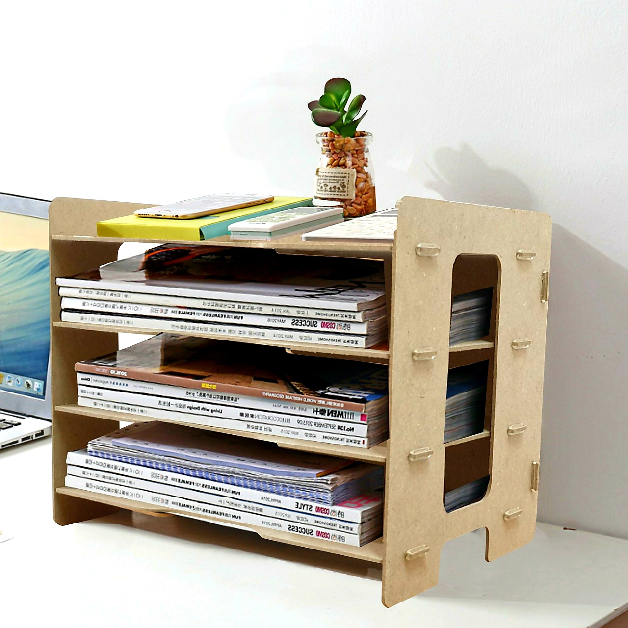 Rak Di meja untuk Kertas Folio Tempat Alat Tulis 971 | Lazada Indonesia