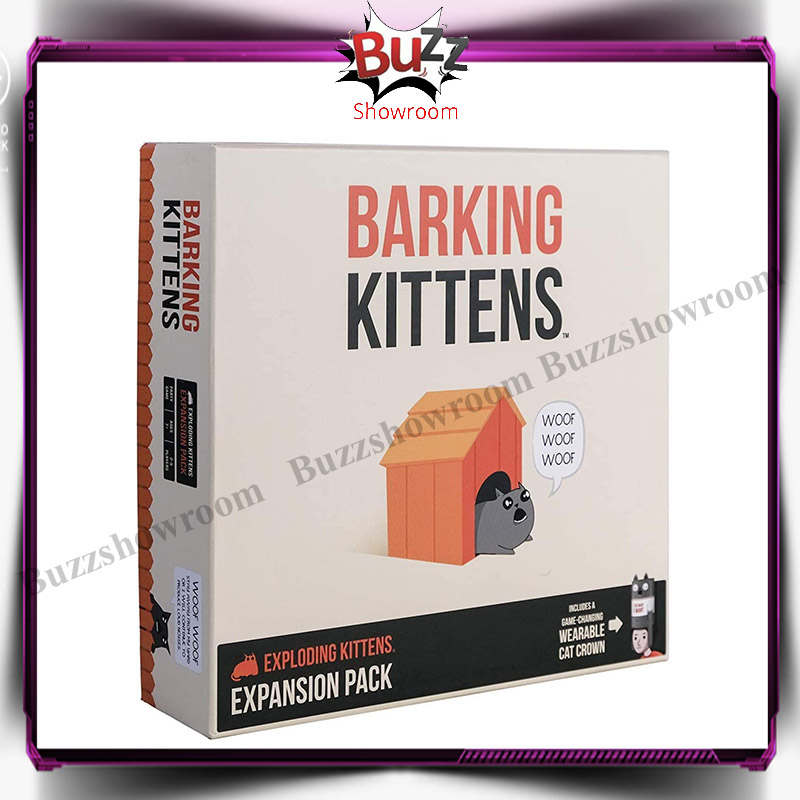 Barking Kittens Board Game 3rd Expansion of Exploding Kitten Card Game ...