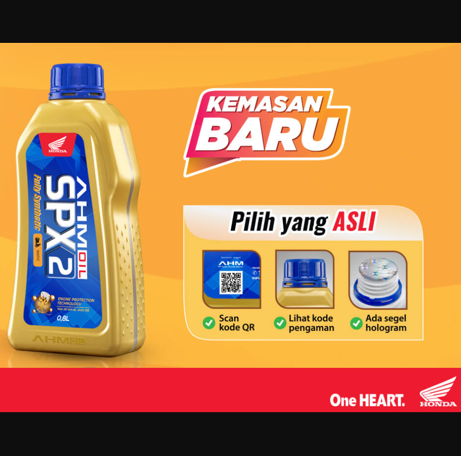 AHM OIL OLI ASLI MOTOR HONDA ORIGINAL ASTRA OFFICIAL | Lazada Indonesia