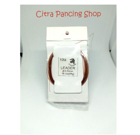 SENAR LEADER SHARK fluorocarbon 10M / UNTUK RAKITAN 10Meter | Lazada ...