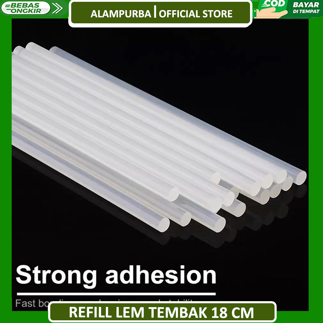 ISI 5 BATANG ]LEM TEMBAK KECIL LEM BAKAR LEM LILIN GLUE GUN REFILL LEM ...