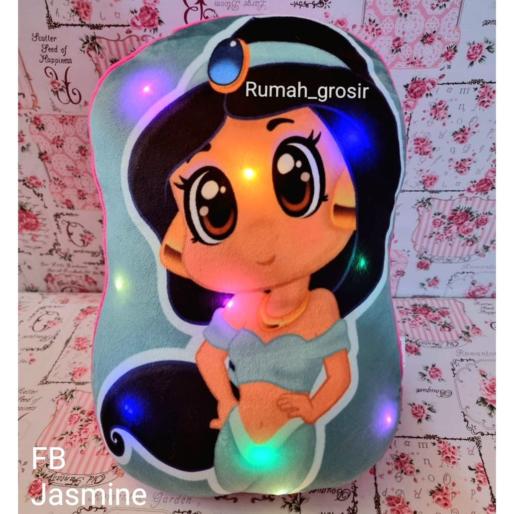 Bantal Boneka Cinderella Aurora Snow White Elsa Anna Ariel Belle ...