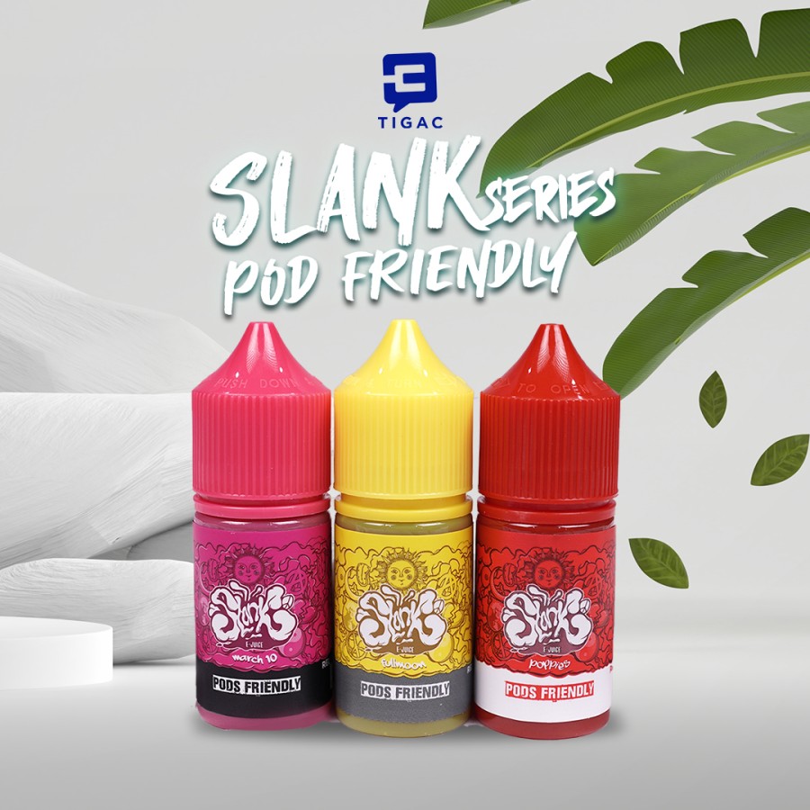 SLANK LIQUID PODS FRIENDLY 30ML ALL VARIANT POPPIES FULLMOON MARCH 10 ...