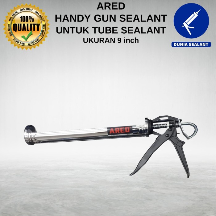 ARED Revolving Handy Gun Tembakan Sealant Berputar Silen Lem Kaca - Abu ...