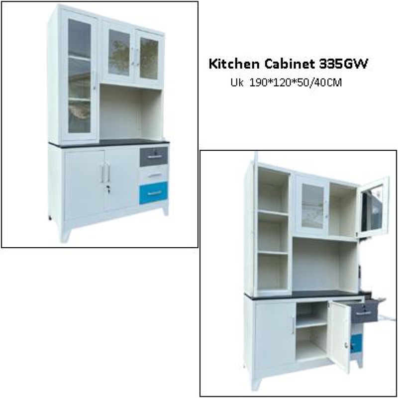 Kitchen Cabinet Besi - Kitchen Set Besi - Lemari Dapur Besi 335GW ...