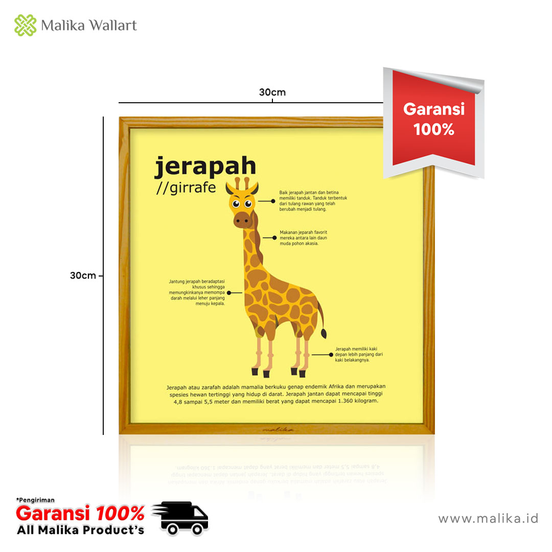 Hiasan Interior Jerapah Media Pembelajaran Bagi Anak | Lazada Indonesia