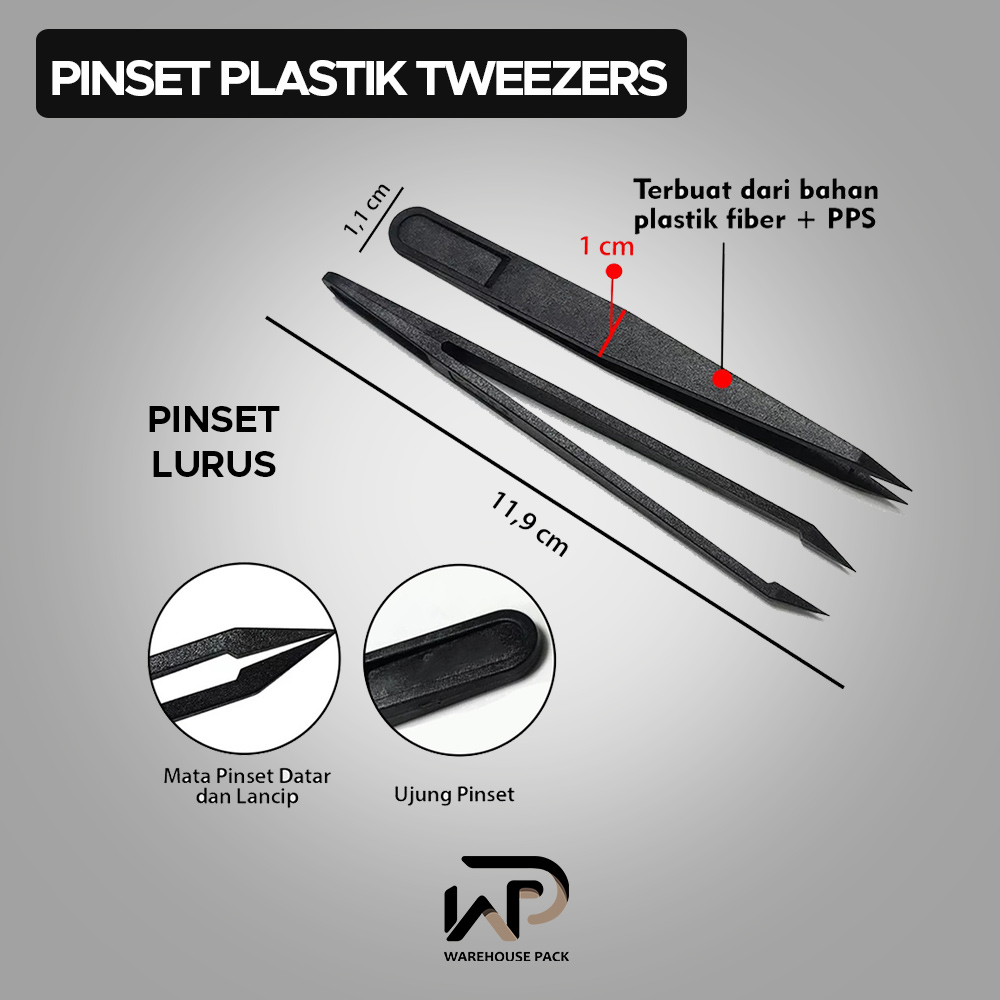 Pinset | Pinset Plastic Tweezers | Pinset Lurus | Pinset Lengkung ...