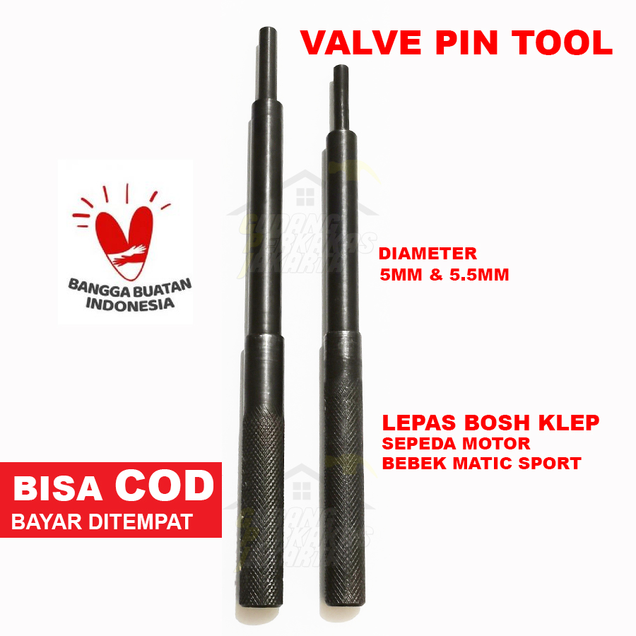 VALVE PIN TOOL CUTOM / ALAT COPOT PASANG BOSH KLEP BEBEK MATIC SPORT ...