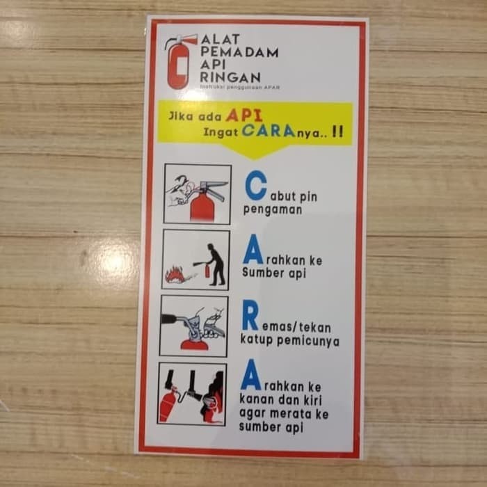 SIGN LABEL STICKER CARA PENGGUNAAN APAR 15X10CM K3 RAMBU STIKER ... SIGN LABEL STICKER CARA PENGGUNAAN APAR 15X10CM K3 RAMBU STIKER ...