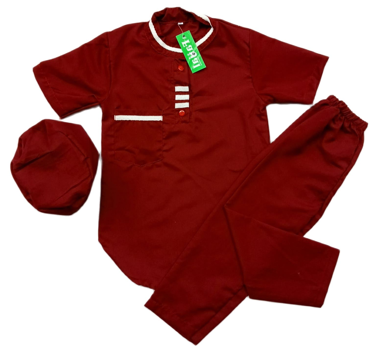BAJU MUSLIM JUBAH PAKISTAN ANAK UNTUK ANAK USIA 1 SAMPAI 10 TAHUN ...