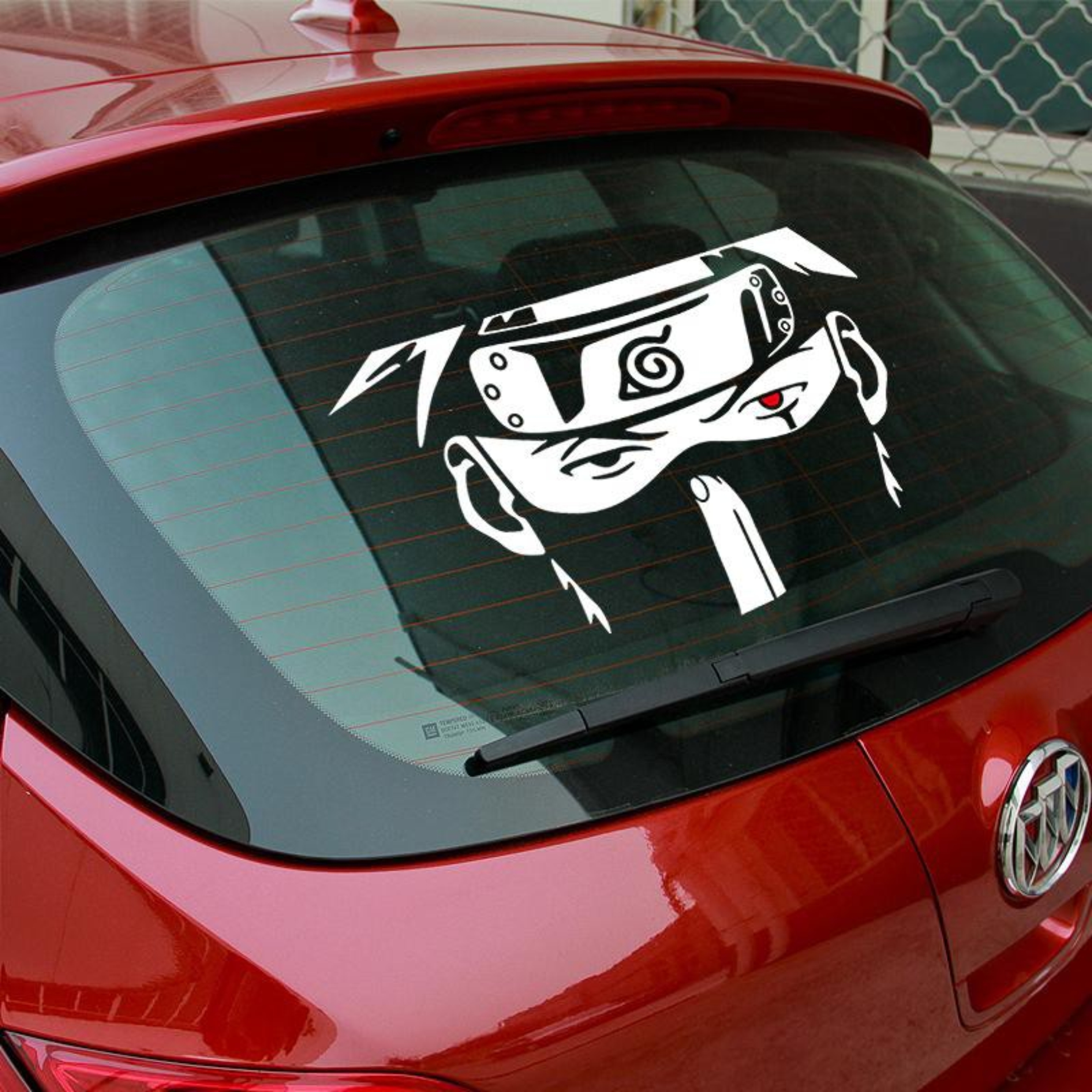 CUTTING STICKER MOBIL KAKASHI HATAKE STIKER KACA NARUTO KAKASIH KEREN ...
